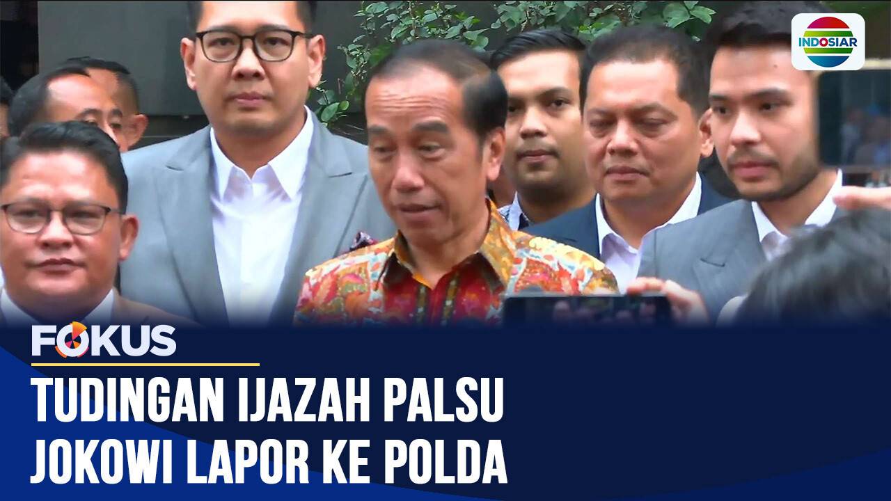Tudingan Ijazah Palsu,Jokowi Lapor ke Polda | Fokus - INDOSIAR | Vidio