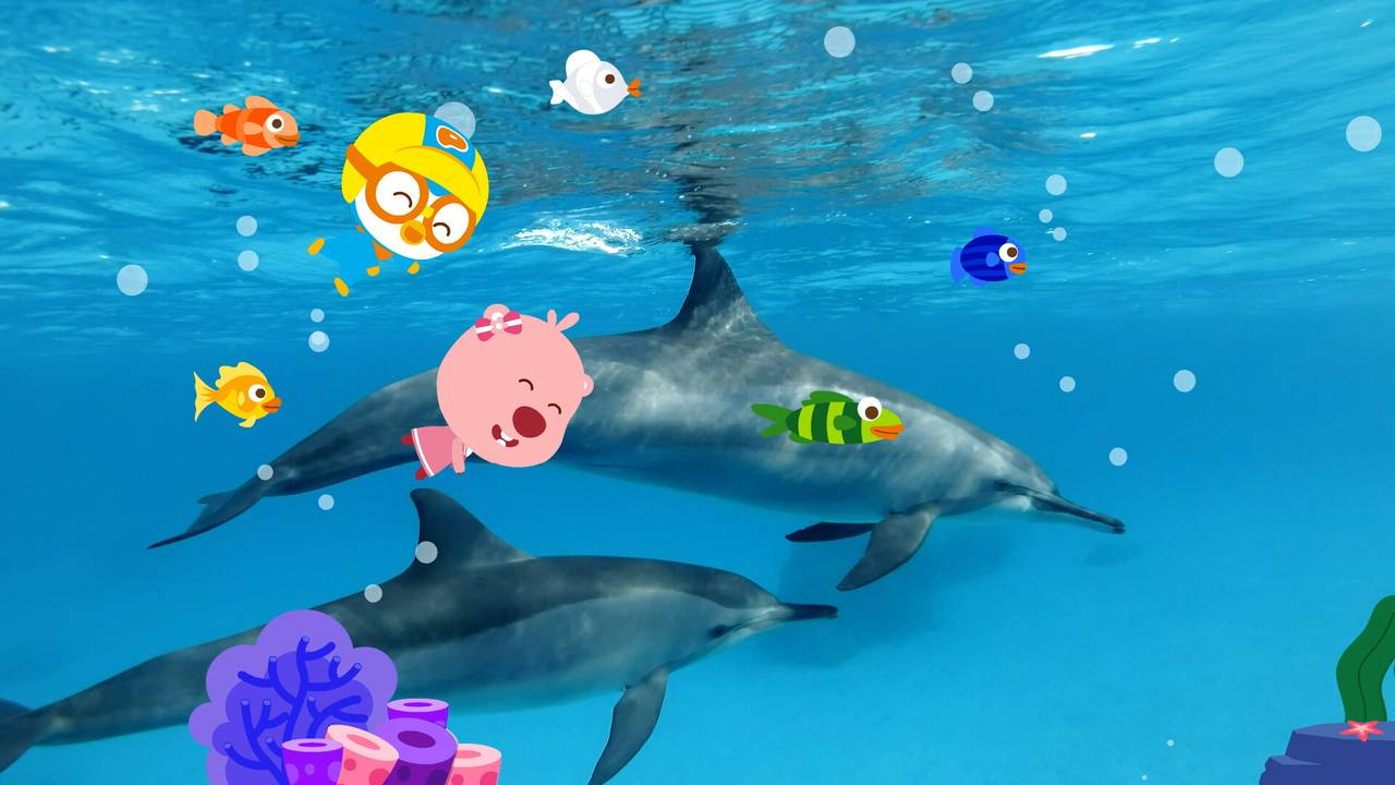 Lagu Teman Hewan Laut Pororo - Ep 08 - Lagu Pororo The Whale Song (2023 ...