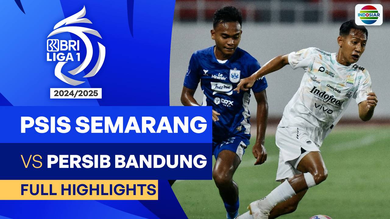 PSIS Semarang VS Persib Bandung - Full Highlights | BRI Liga 1 2024/25 ...