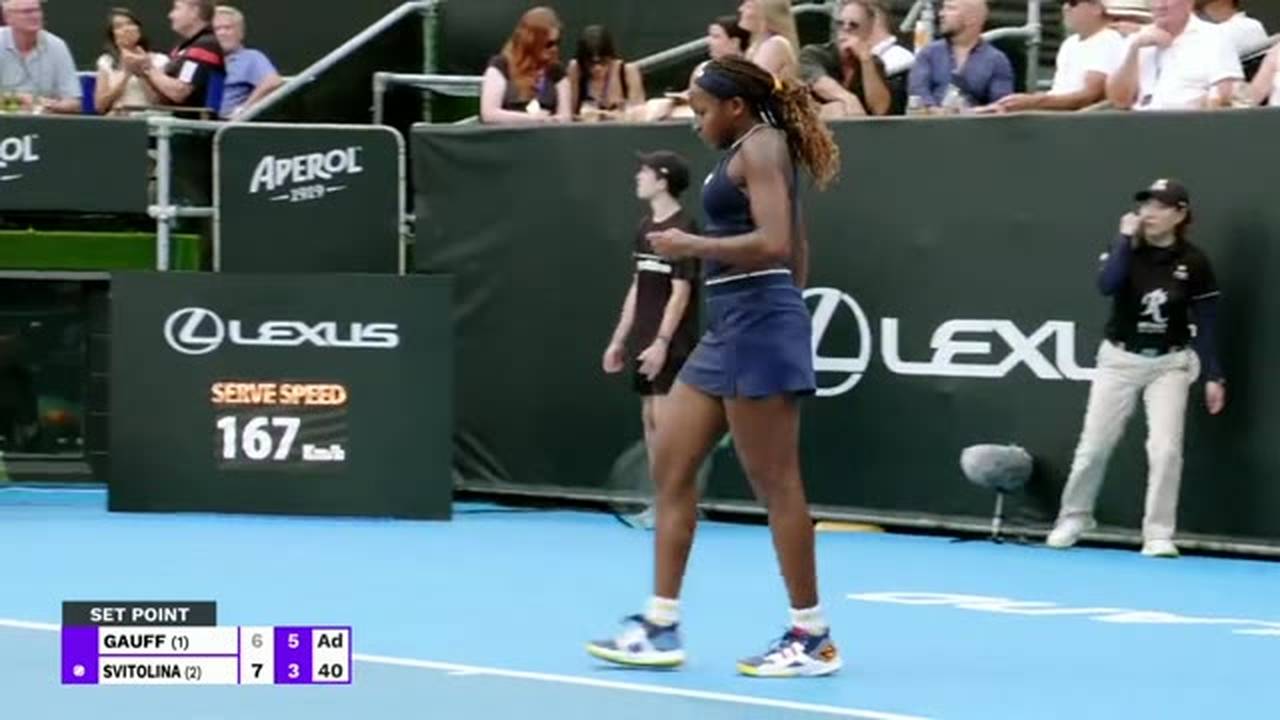 Final: Coco Gauff vs Elina Svitolina - Highlights | WTA ASB Classic 2024 | Vidio