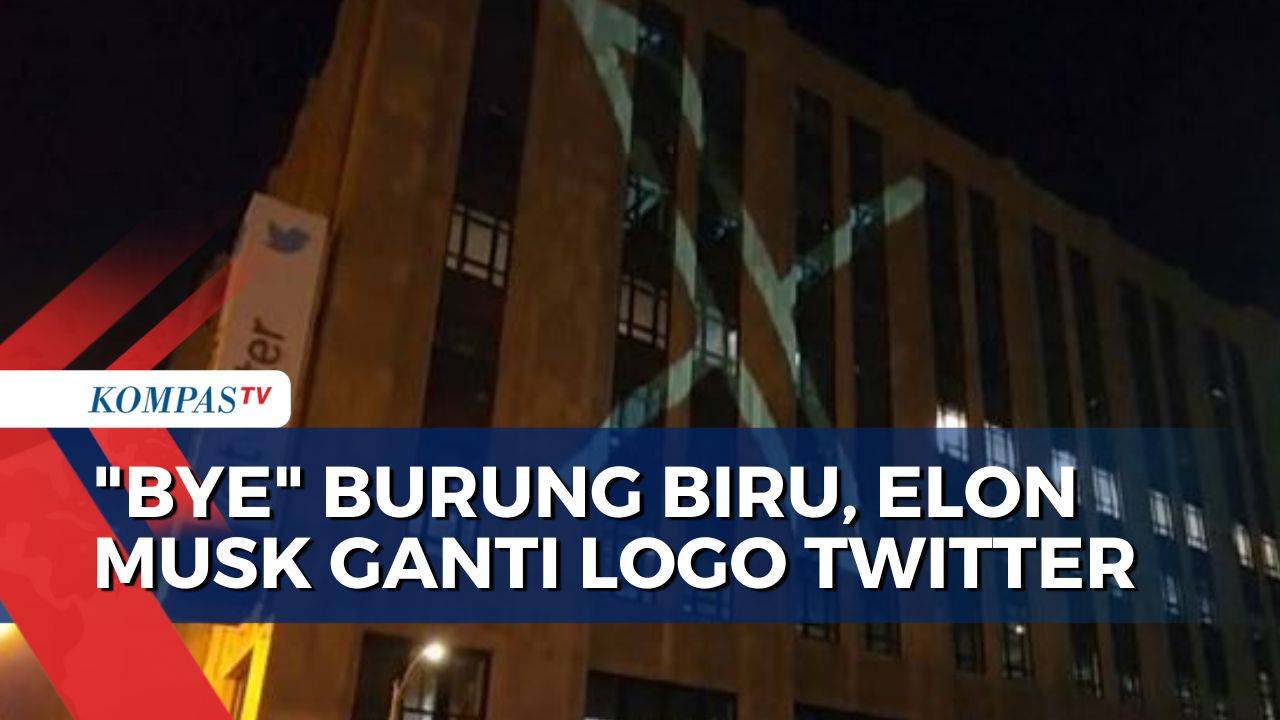 Elon Musk Ganti Logo Burung Biru Twitter, Beginilah Penampilan Logo ...