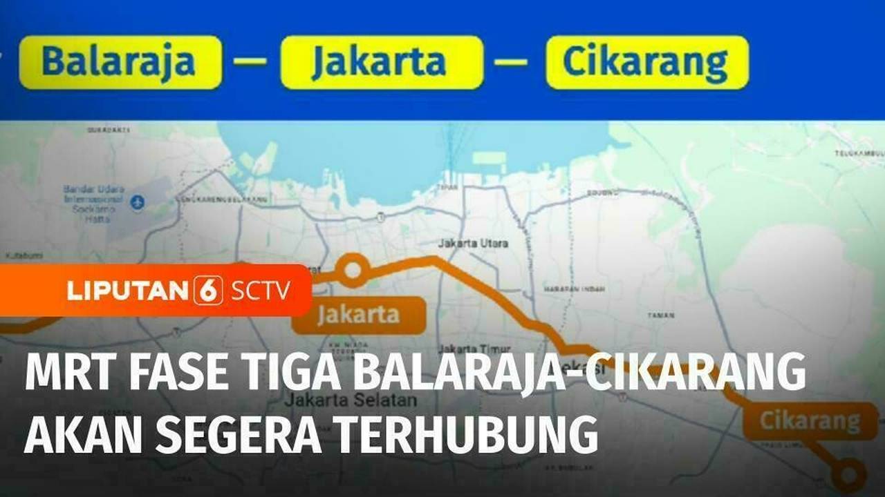 Jokowi Tinjau Rencana MRT Balaraja-Cikarang yang Segera Terhubung ...