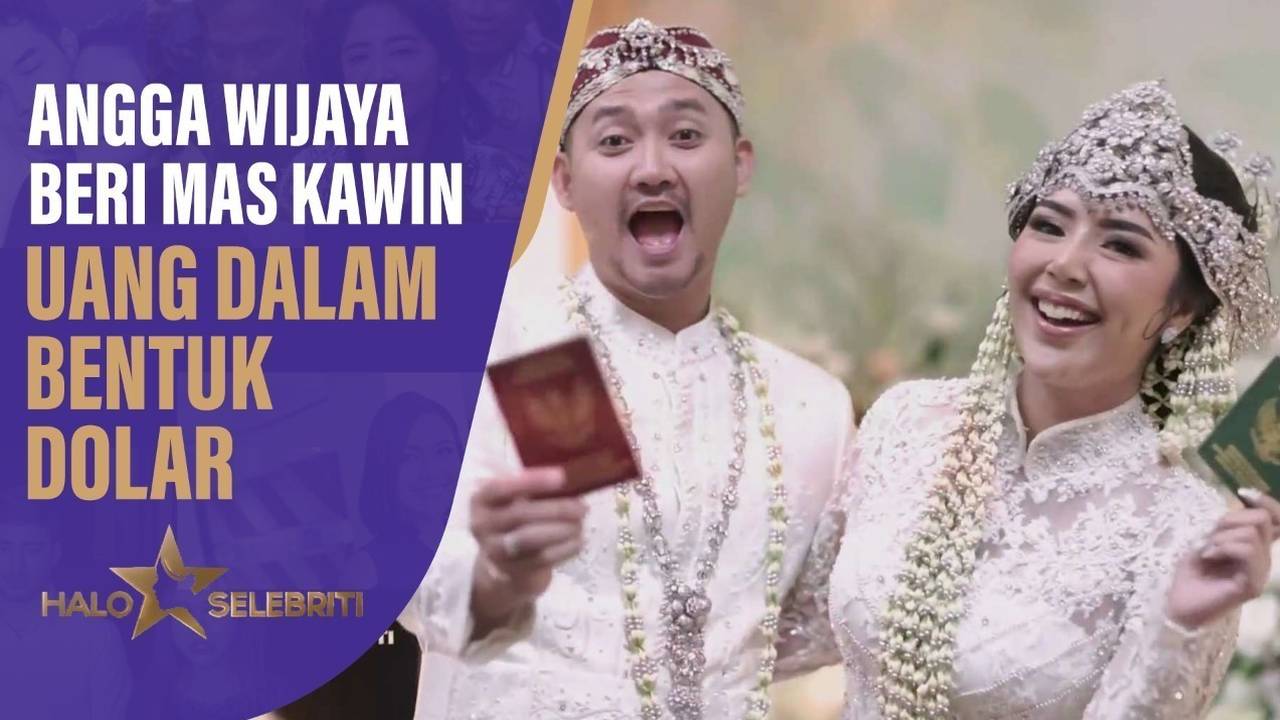 Angga Wijaya Gelar Pernikahan Mewah, Dewi Perssik Ingatkan Anna | Halo ...
