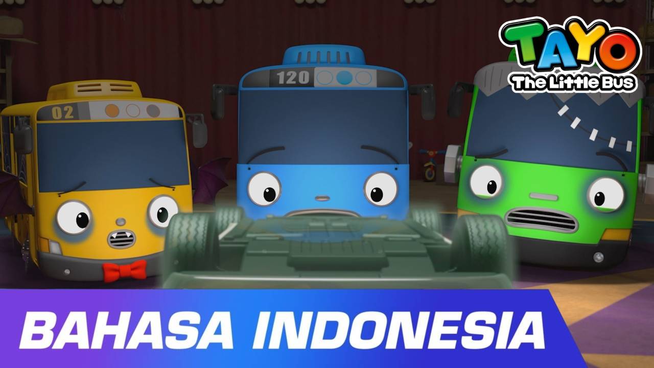 Tayo Bus Kecil - Ep 18 - Taman Wahana Yang Menyeramkan | Tayo S6 ...