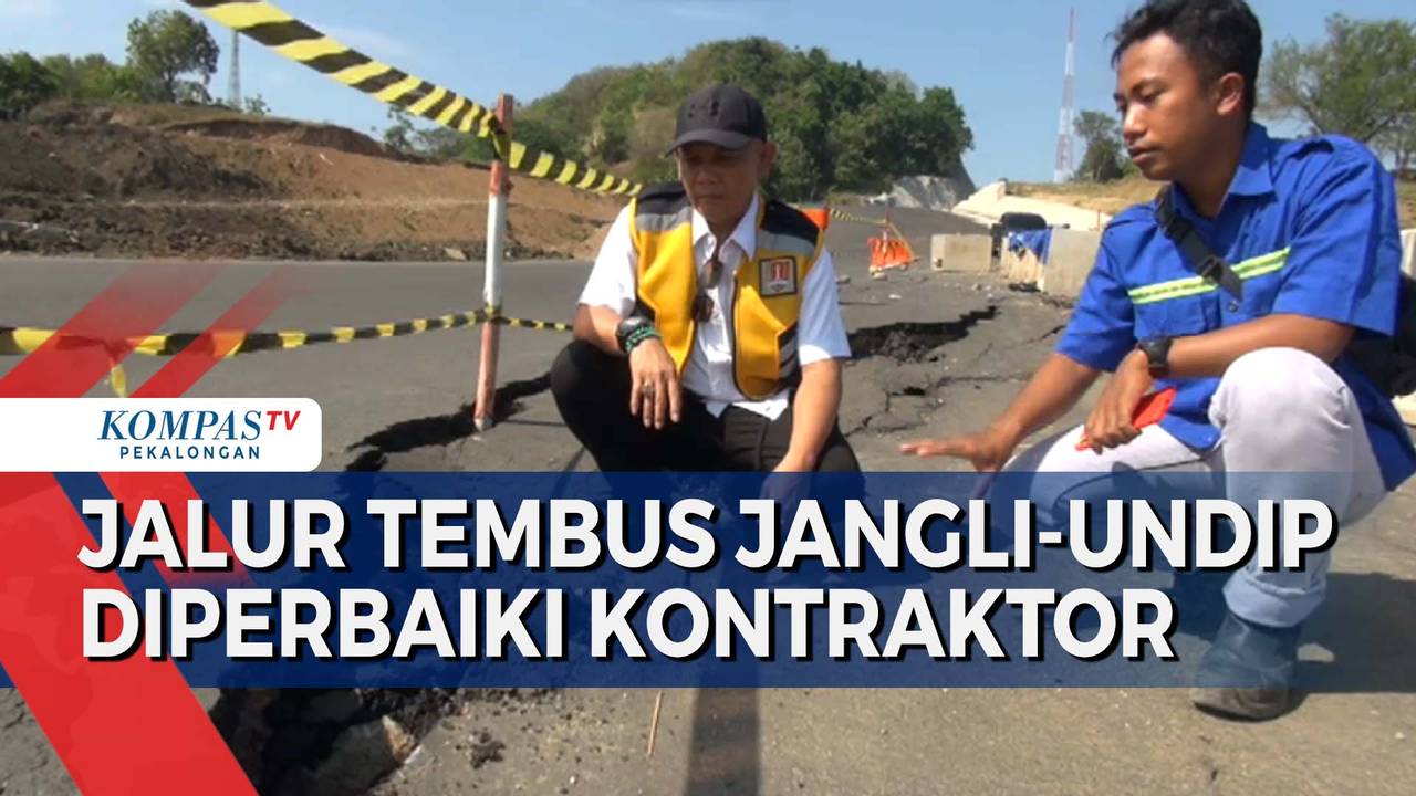 Penanganan Amblesnya Jalan Tembus Jangli-Undip dengan 4 Langkah ...