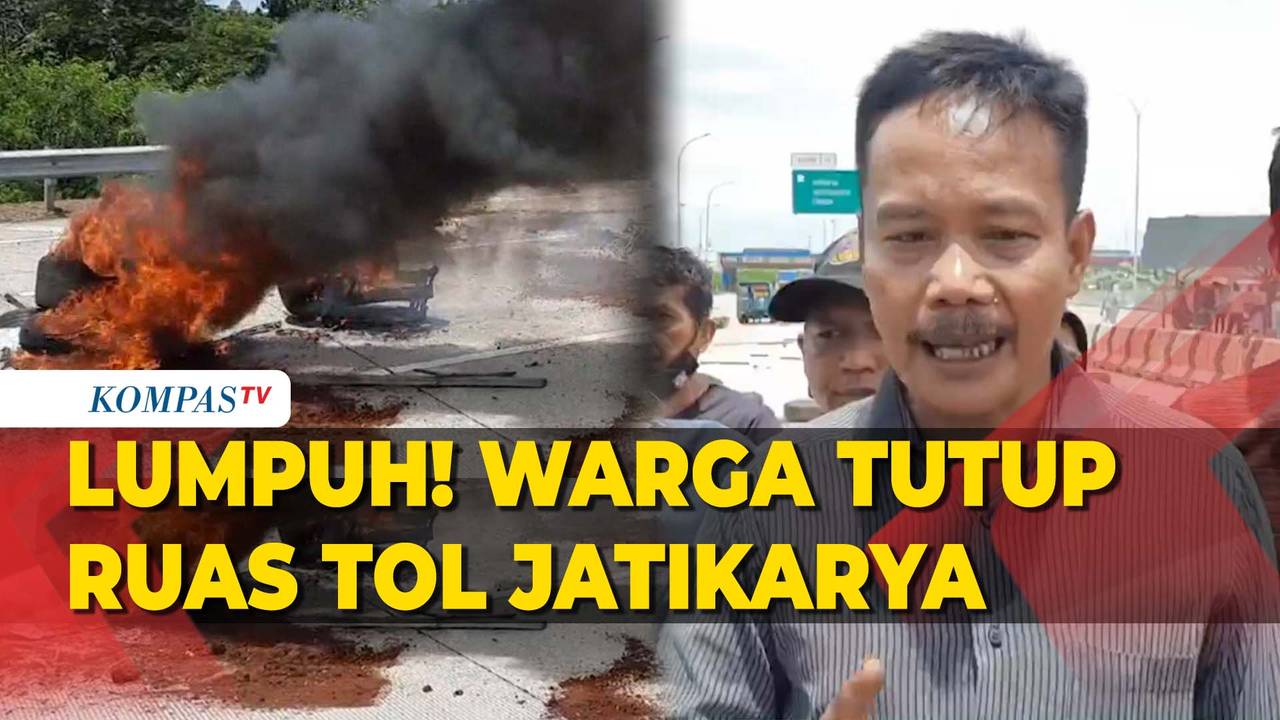 Warga dan Ahli Waris Tutup Rual Tol Jatikarya, Tuntut Uang Ganti Rugi ...