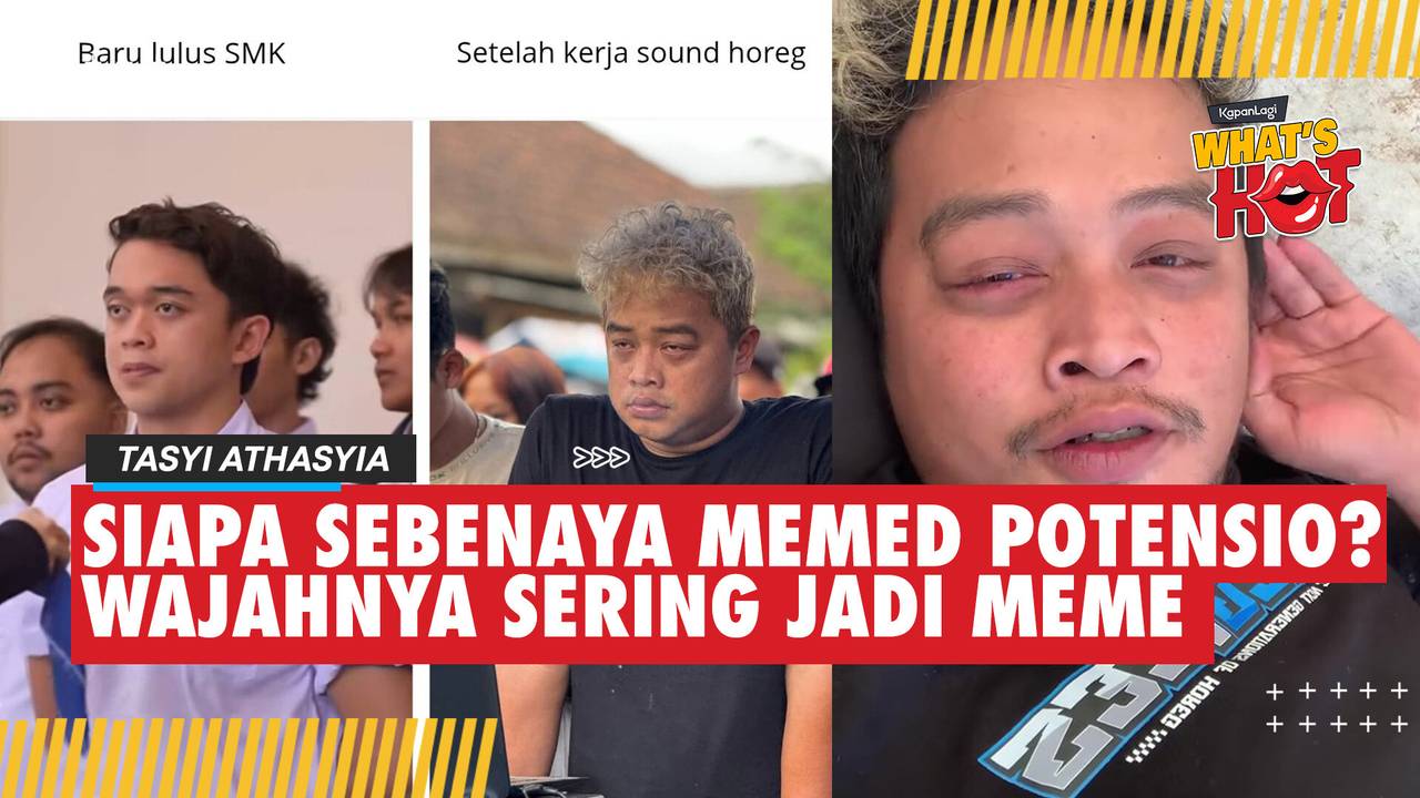 Terungkap Siapa MEMED POTENSIO Yang Kini Wajahnya Viral Jadi Meme ...