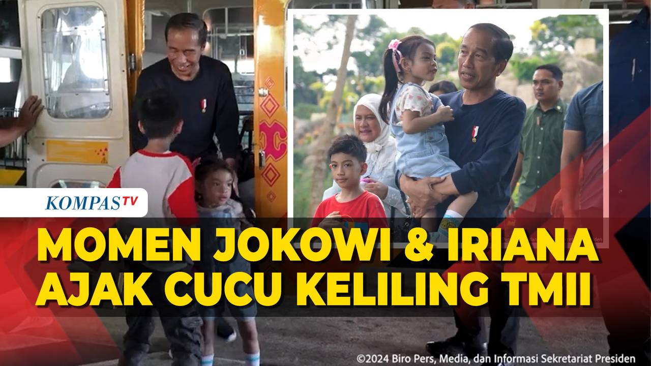 Momen Presiden Jokowi dan Iriana Ajak Jan Ethes-La Lembah ke TMII ...
