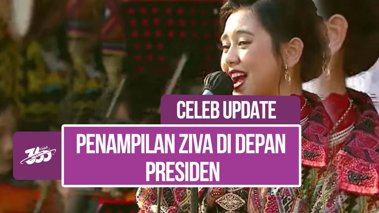 Ziva Magnolya Tampil Menyanyi pada perayaan Hari Kemerdekaan Republik ...
