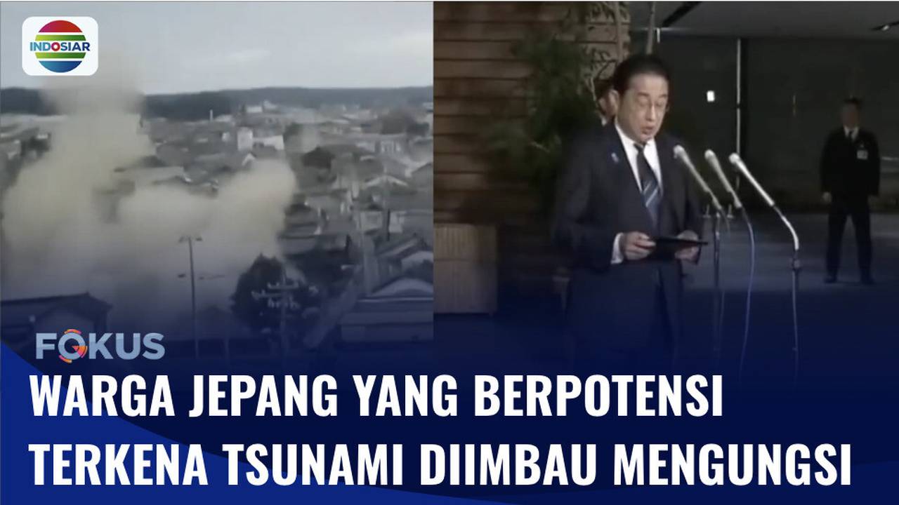 Gempa Dahsyat Berkekuatan 7,5 Magnitudo Guncang Jepang Picu Kerusakan hingga Kebakaran | Fokus ...