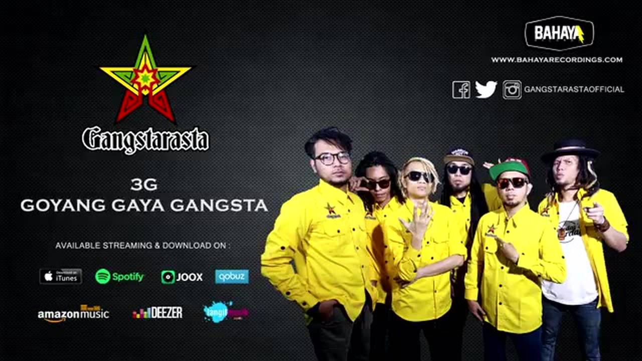 Gangstarasta - Goyang Gaya Gangsta (Official Audio)