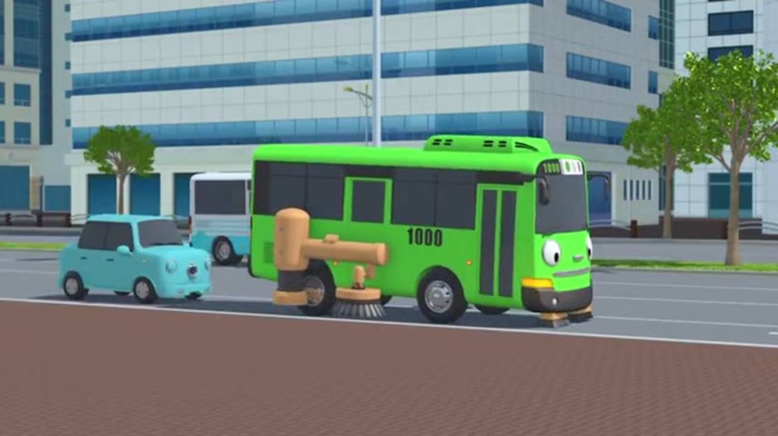 Tayo, The Little Bus - Ep 03 - Rogi the Sweeper (2022) | Vidio