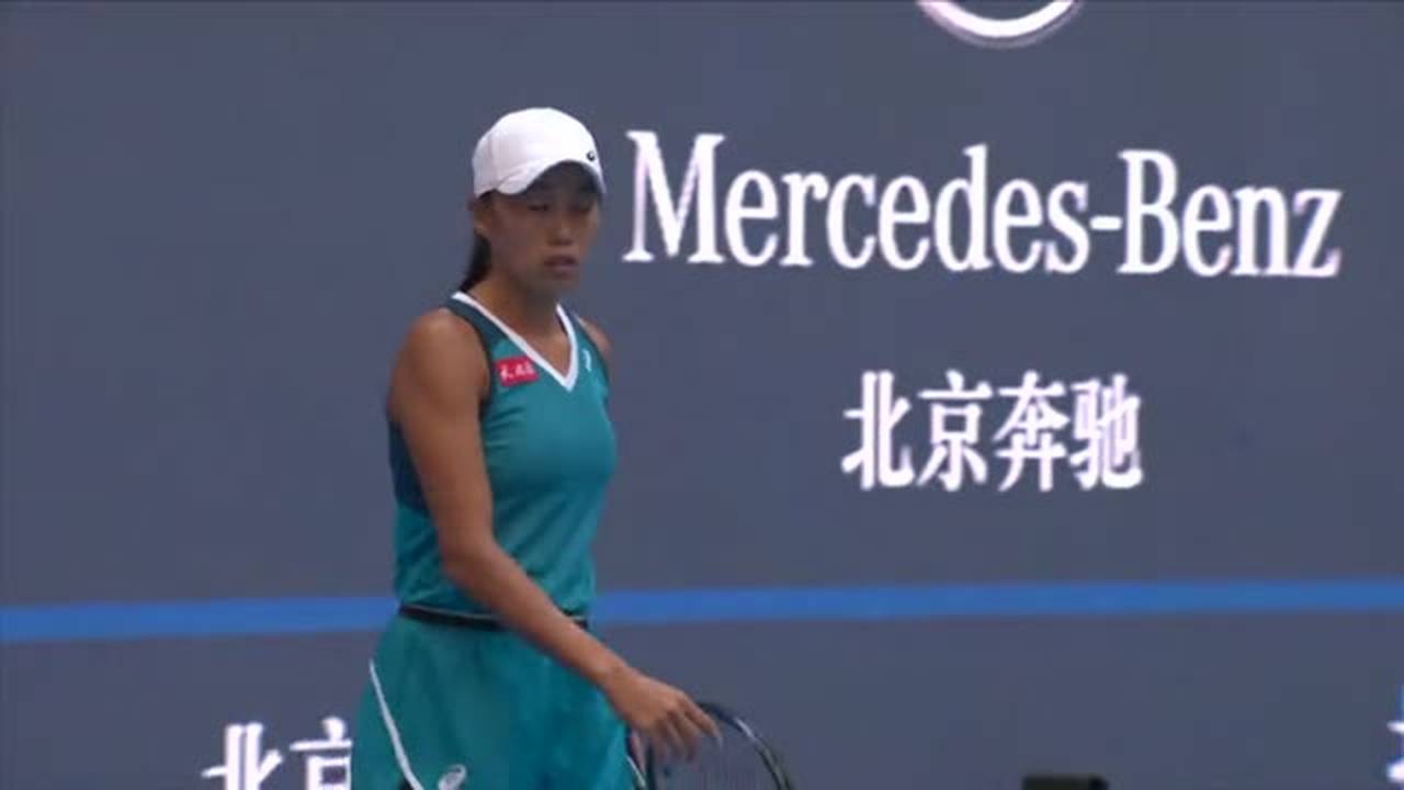 Quarterfinal: Shuai Zhang vs Paula Badosa - Highlights | WTA China Open 2024 | Vidio