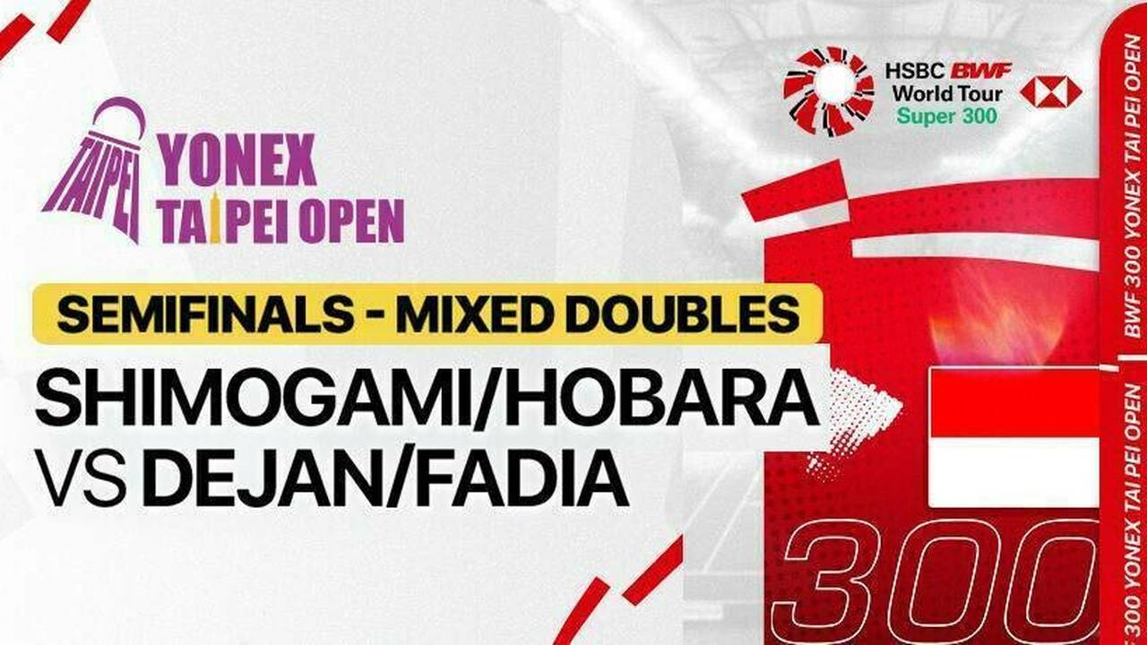Shimogami/Hobara (JPN) vs Dejan/Fadia (INA) - VOD Type | Yonex Taipei ...