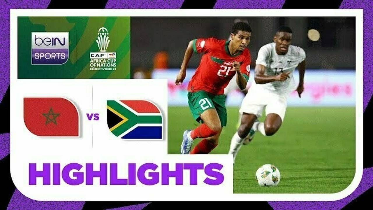 Morocco vs South Africa - Highlights | TotalEnergies Africa Cup of ...