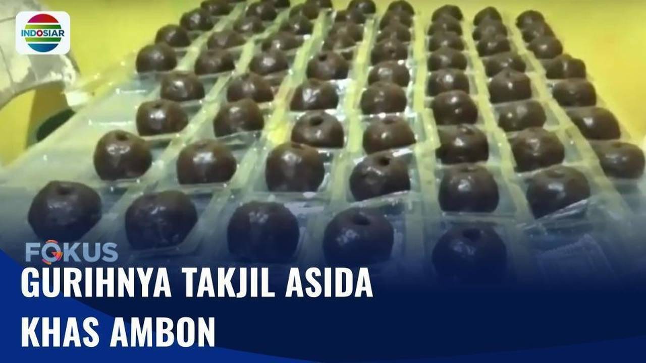Takjil Asida Khas Ambon Cocok untuk Berbuka Puasa | Fokus - INDOSIAR ...