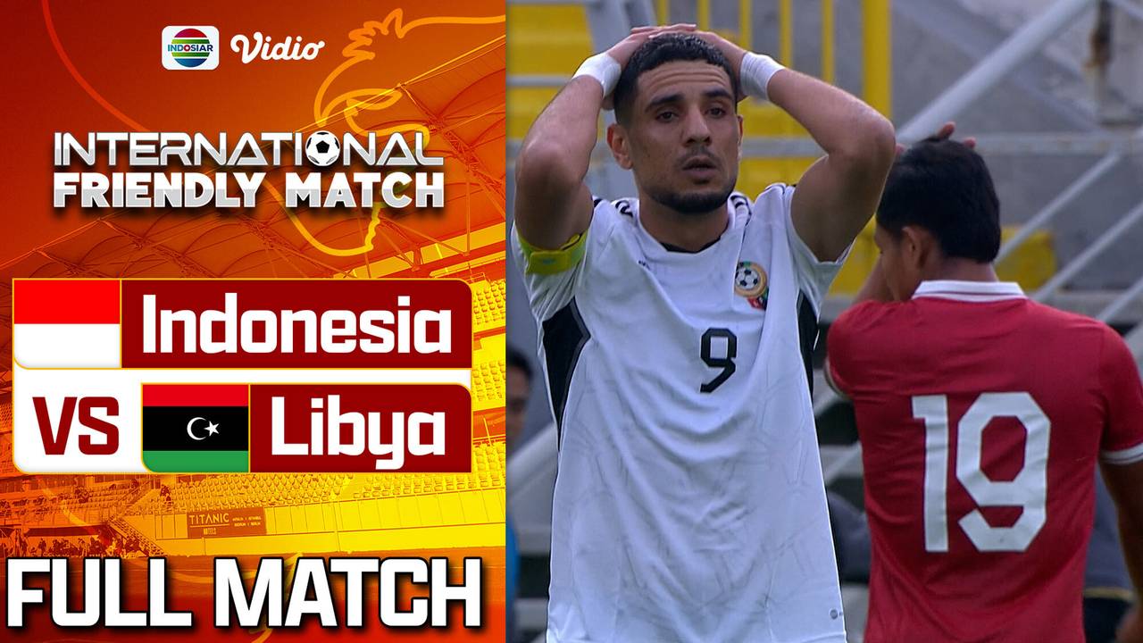 Indonesia vs Libya - Full Match | International Friendly Match