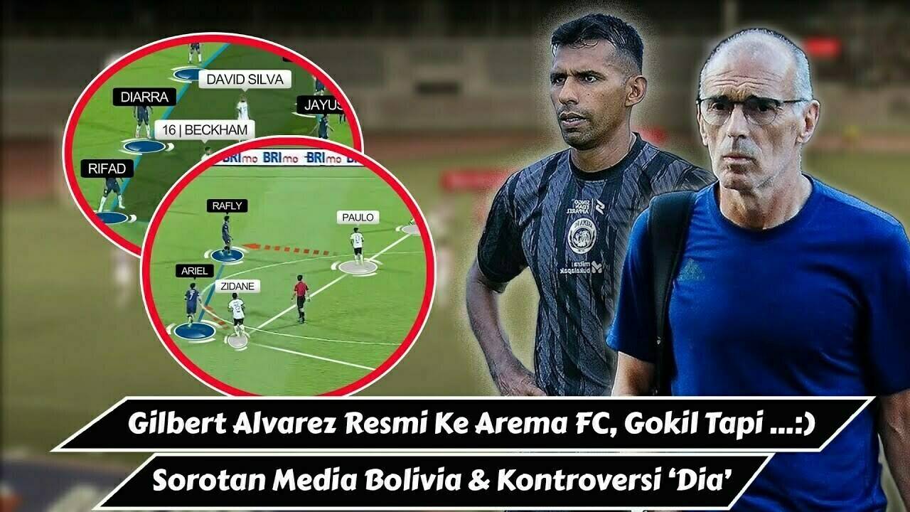Gilbert Alvarez Resmi ke Arema FC, Sorotan Media Asing & Identik Kontroversi Liga Indonesia ...