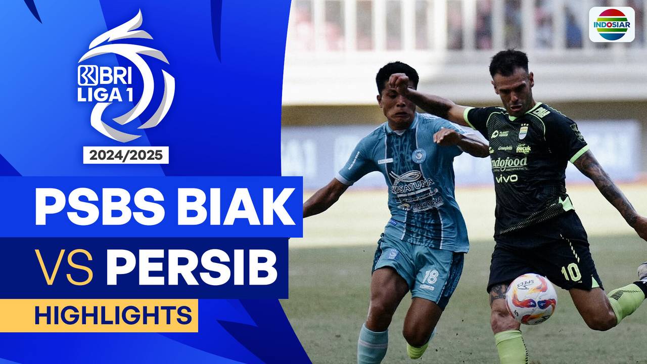 PSBS Biak VS Persib Bandung - Full Highlights | BRI Liga 1 2024/25