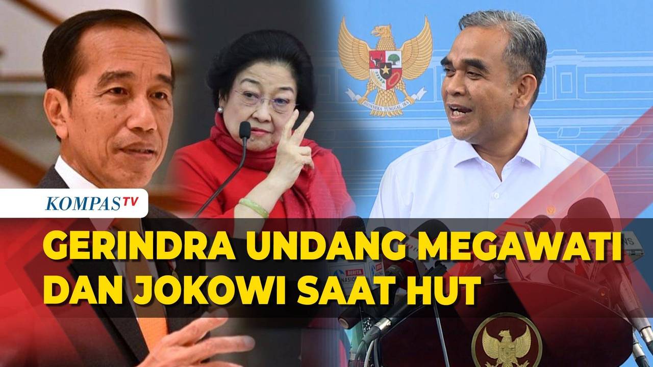 Perayaan HUT ke-17, Gerindra Bakal Undang Megawati hingga Jokowi ...