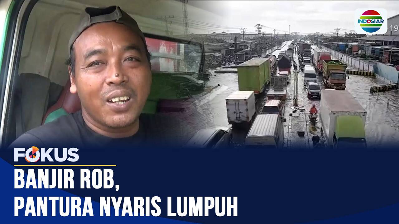 Banjir Rob Lumpuhkan Jalur Pantura Demak, Kemacetan Panjang hingga Kaligawe | Fokus - INDOSIAR ...