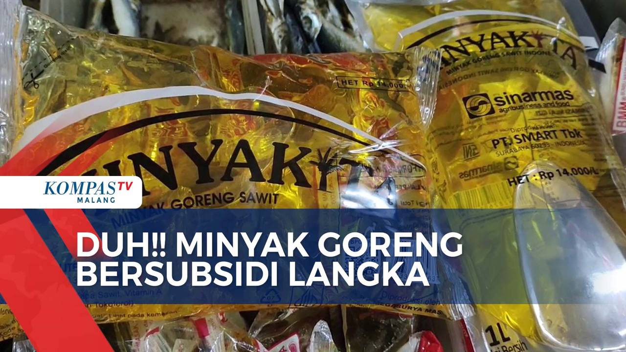 Langka, Pedagang Kesusahan Cari Pasokan Minyak Goreng Bersubsidi - Kompas TV | Vidio