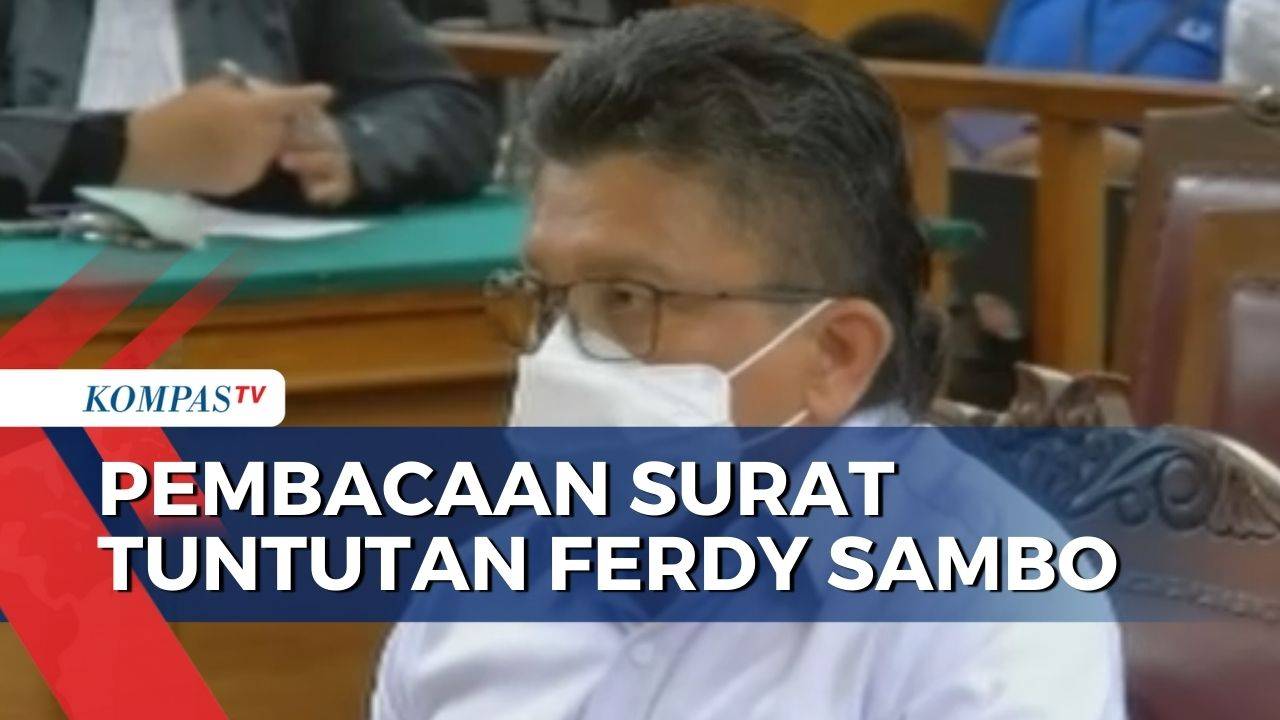 Jaksa Penuntut Umum Bacakan Surat Tuntutan Terdakwa Ferdy Sambo