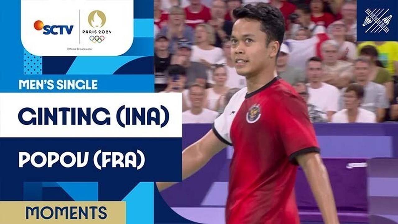 Jual Beli Serangan! Akhirnya Ginting (INA) Berhasil Samai Point Popov ...