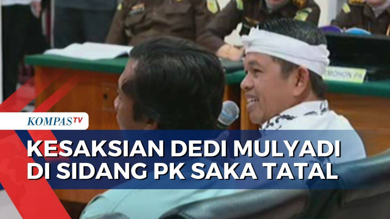 Sidang PK Saka Tatal, Saksi Dedi Mulyadi Sebut Dede Akui Keterangannya Bohong - Kompas TV | Vidio
