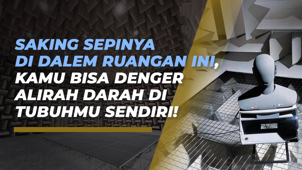 Anechoic Chamber, Ruangan Paling Sunyi di Muka Bumi