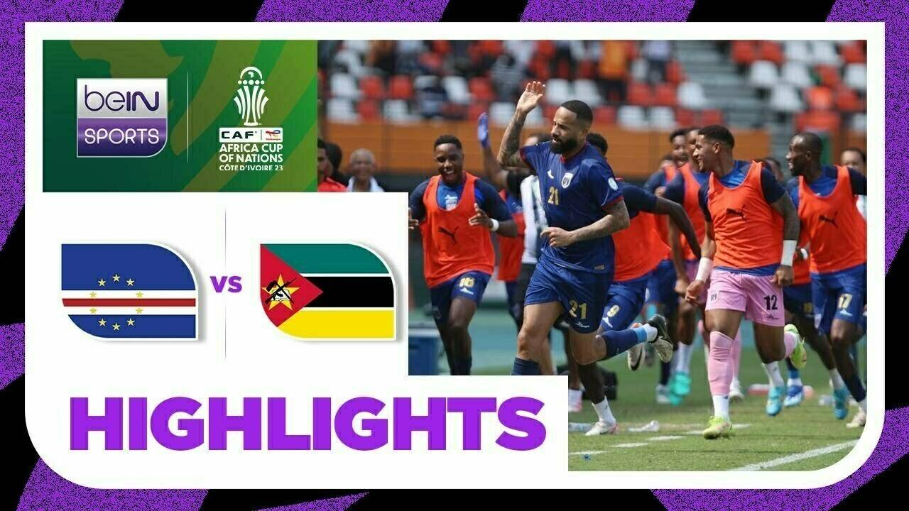 Cape Verde vs Mozambique - Highlights | TotalEnergies Africa Cup of ...