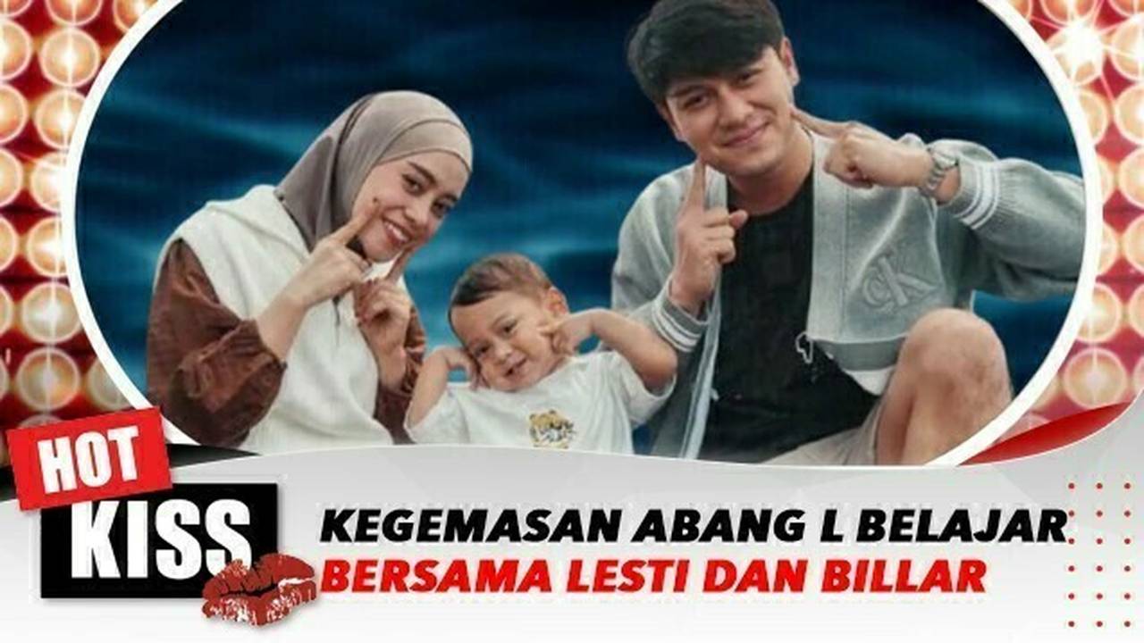 Lucu dan Bikin Gemas! Abang L Belajar Berenang Bersama Papa Billar | Hot kiss | Vidio