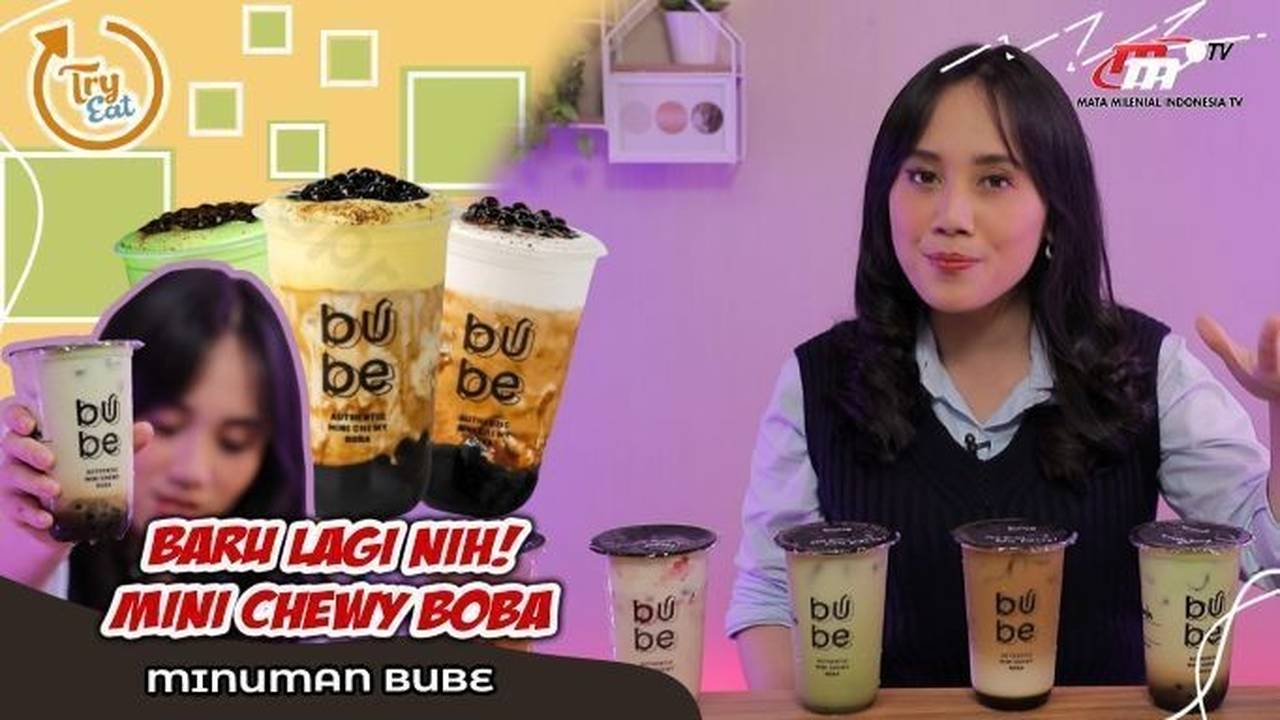 Minuman BUBE Mini Bobanya SUPER Lembut Bangett Manisnya PAS! | Try Eat ...