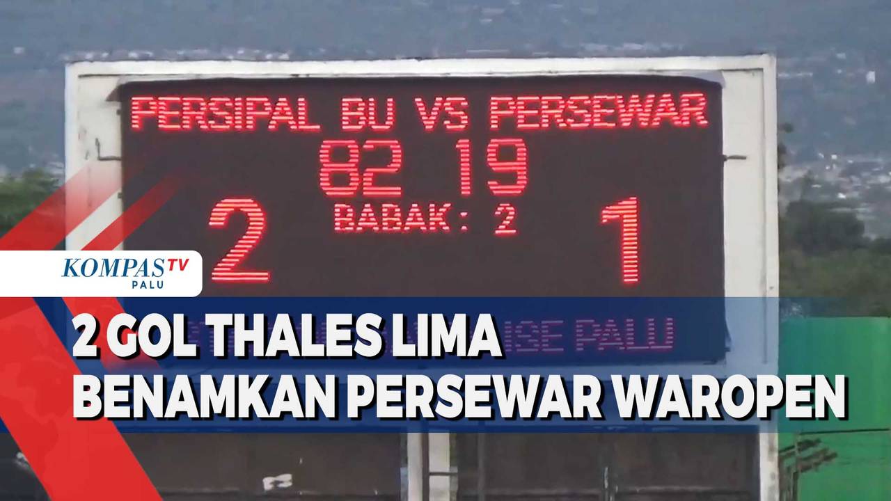 2 gol Thales Lima benamkan Persewar Waropen - Kompas TV | Vidio