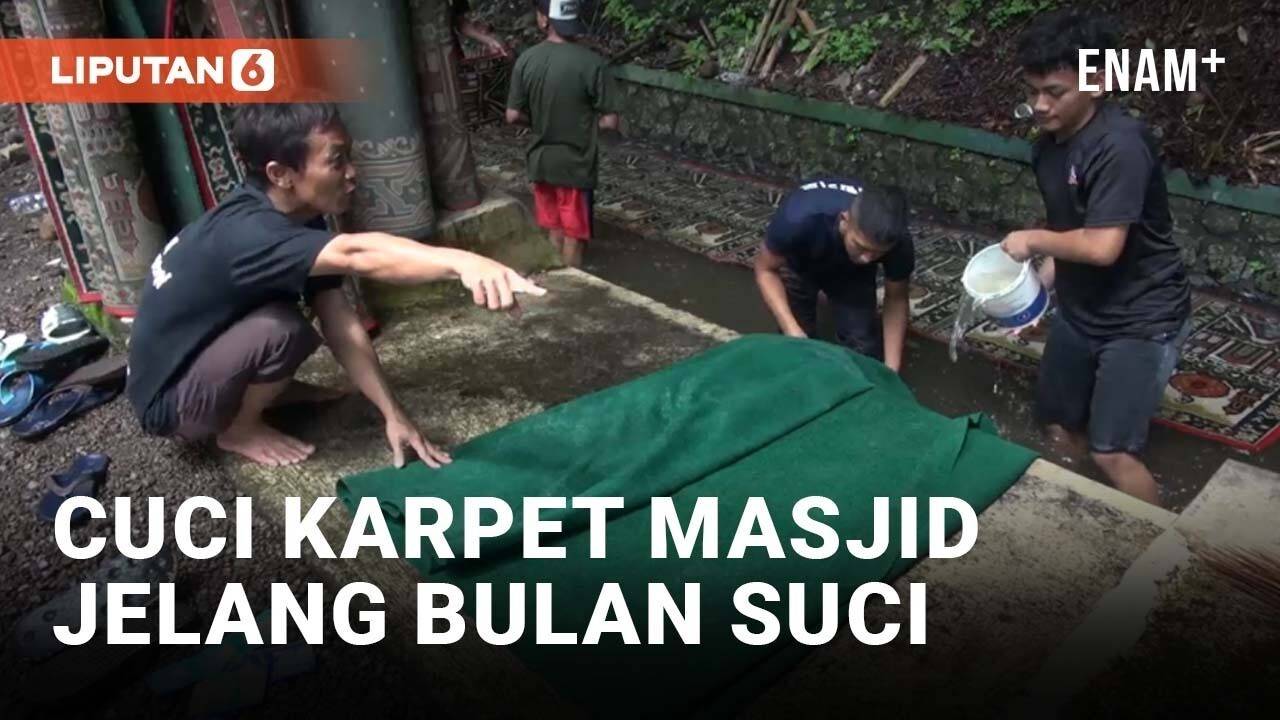 Sambut Bulan Suci Ramadan 2024, Warga di Semarang Ramai-ramai Cuci ...