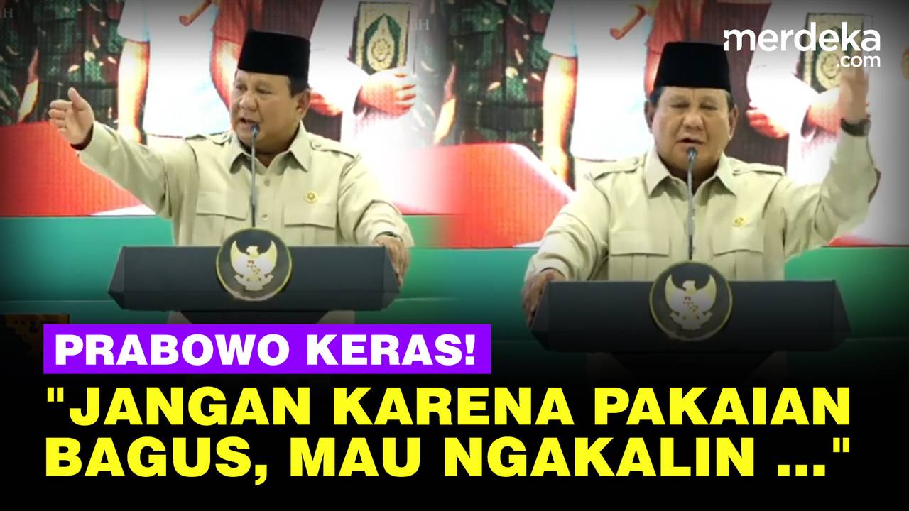 Prabowo Keras Depan Pejabat, Kapolri & Panglima TNI: Jangan Karena ...