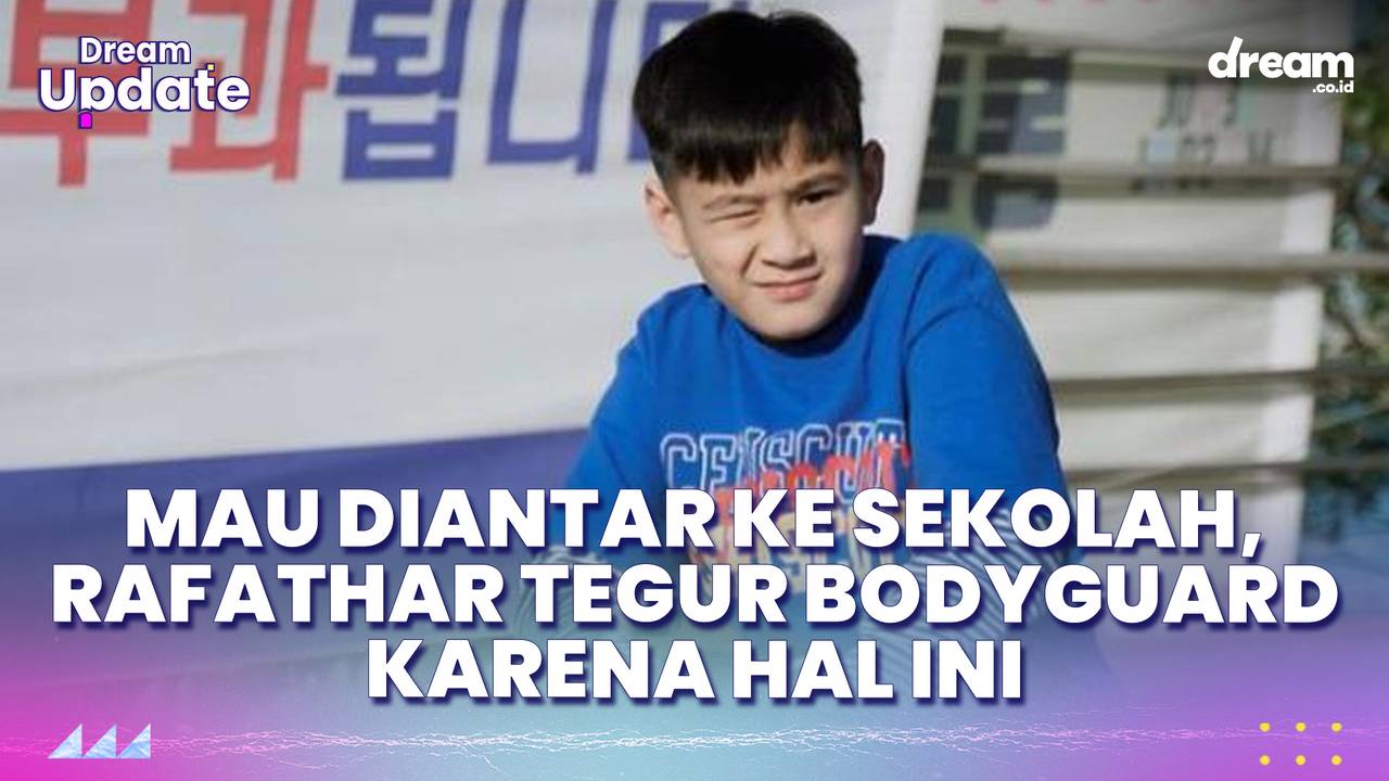 Mau Diantar ke Sekolah, Rafathar Tegur Bodyguard Karena Hal Ini