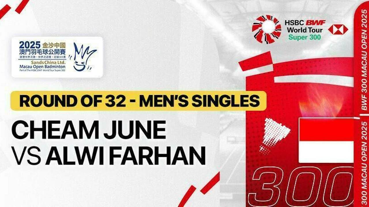 Cheam June Wei (MAS) vs Alwi Farhan (INA) - Full Match | Sands China ...