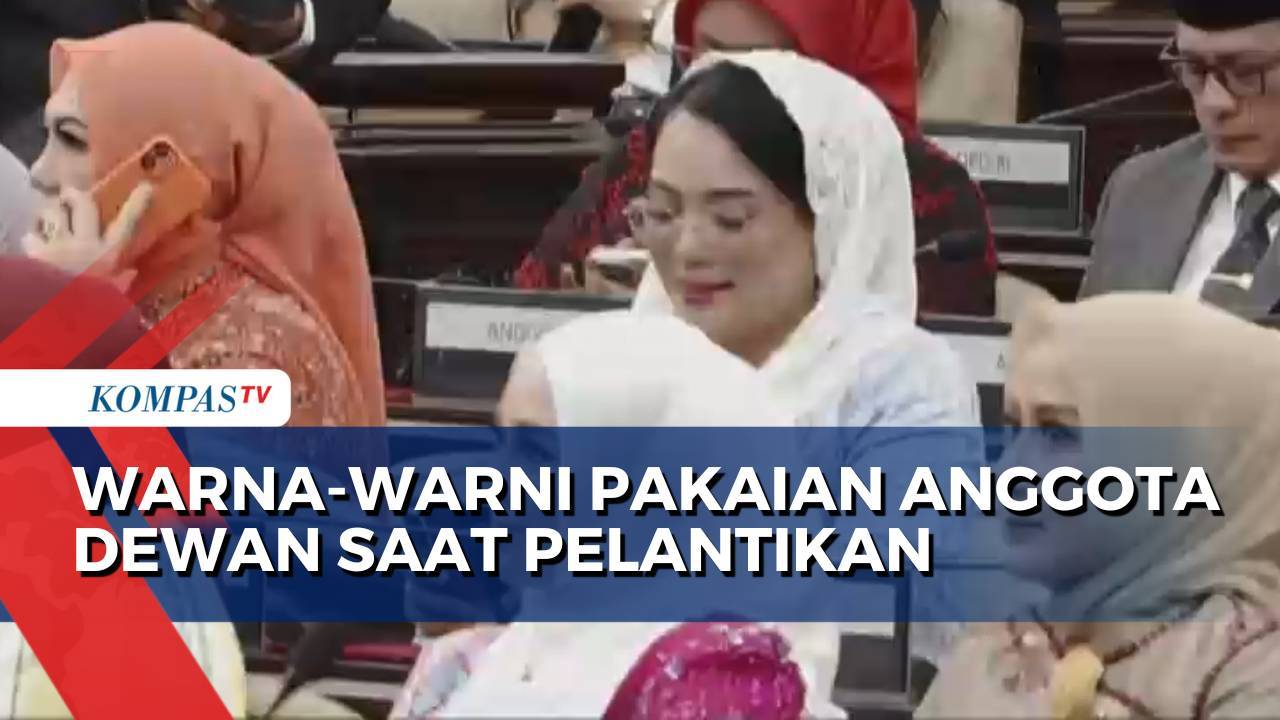 Pelantikan DPR-DPD RI: Para Wakil Rakyat Tampil Menawan dalam Beragam ...