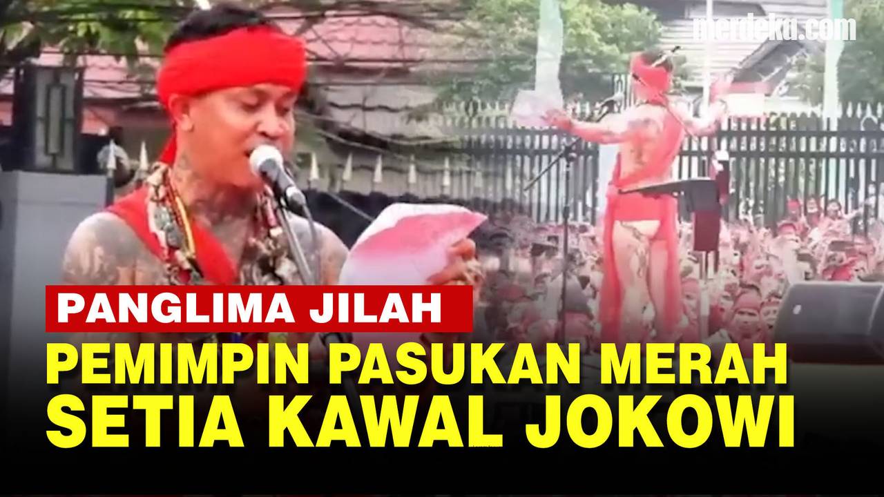 Profil Panglima Jilah Suku Dayak, Pimpin Pasukan Merah Satu Komando ...