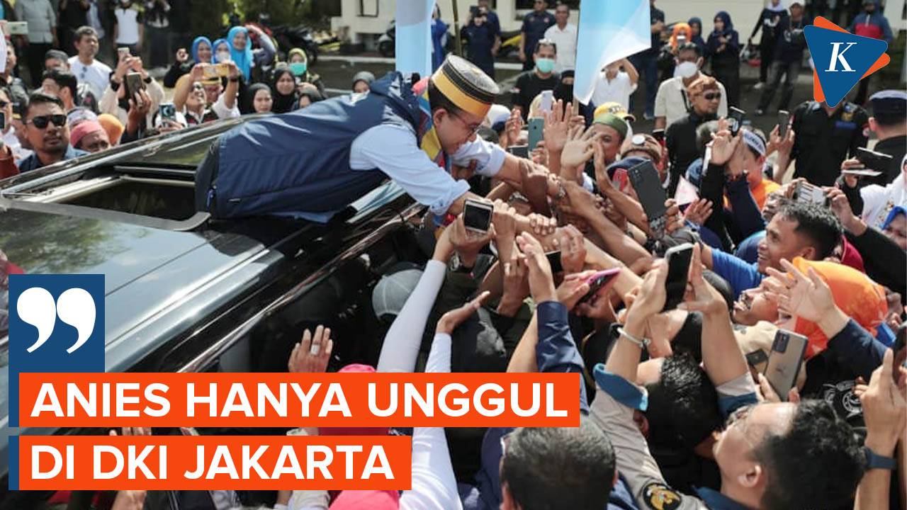 Anies Baswedan Unggul di Jakarta, Jatim Jadi Medan Tempur Ganjar dan ...