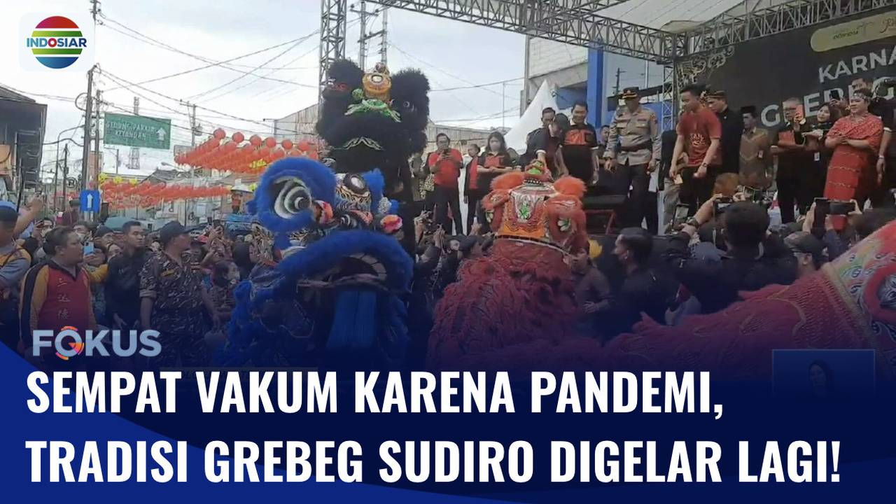 Keseruan Tradisi Grebeg Sudiro di Solo, Wujud Harmonisasi Budaya ...
