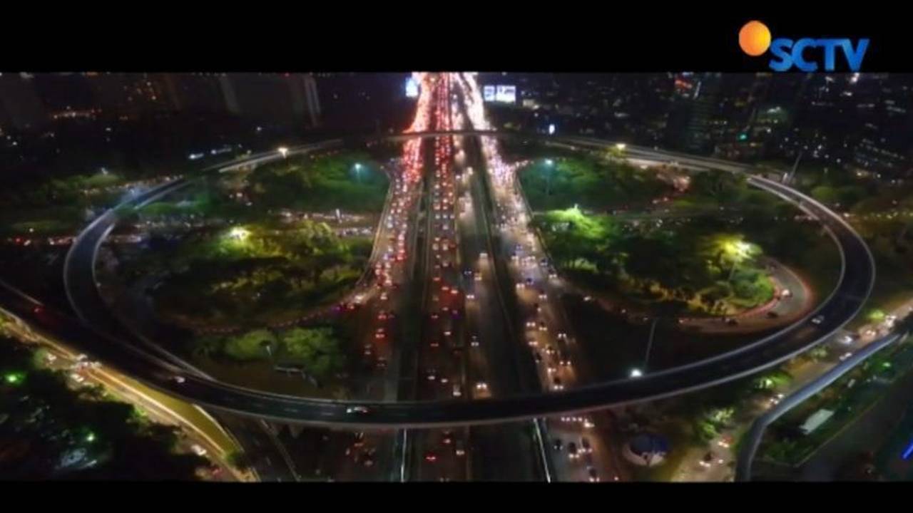 Simpang Susun Semanggi Sudah Dipasang Rambu Lalu Lintas - Liputan6 Pagi ...