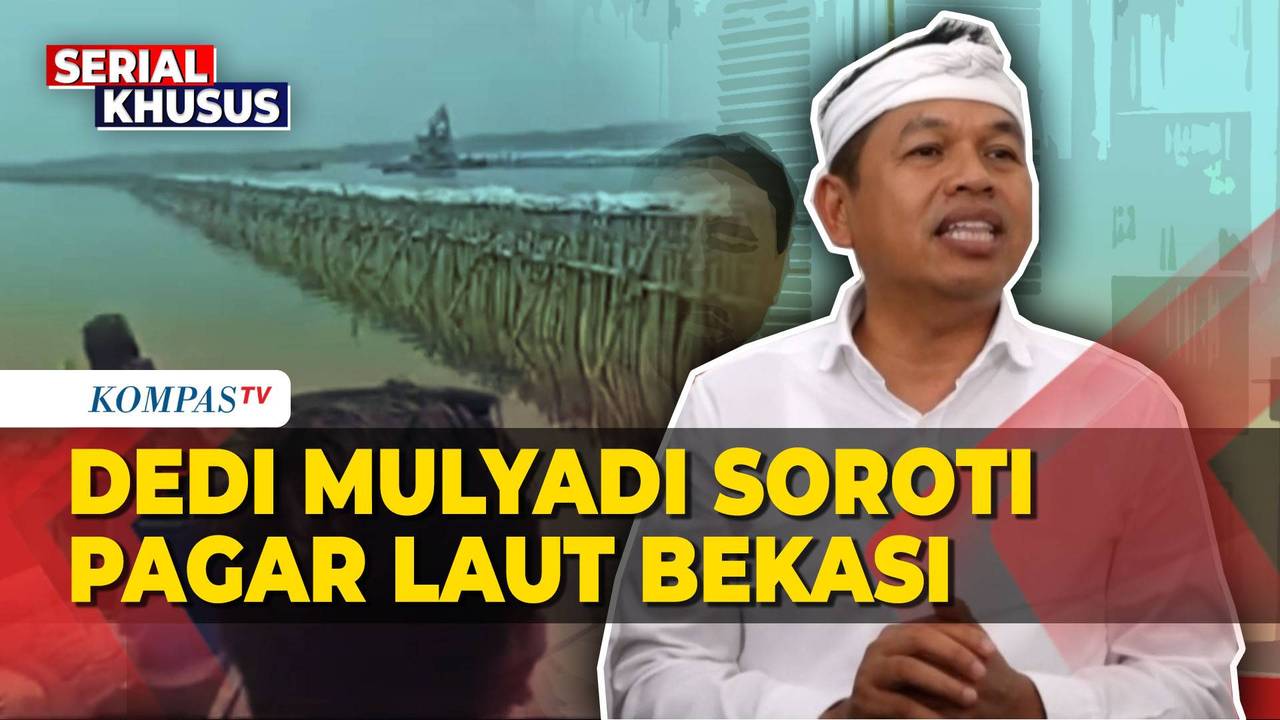 Dedi Mulyadi Soroti Kasus Pagar Laut di Kabupaten Bekasi, Bakal Telusuri Asal Usul Sertifikat ...