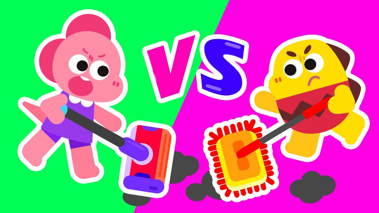 Cocobi - Membersihkan Rumah Cocobi - Kompetisi Bersih-Bersih Coco dan ...