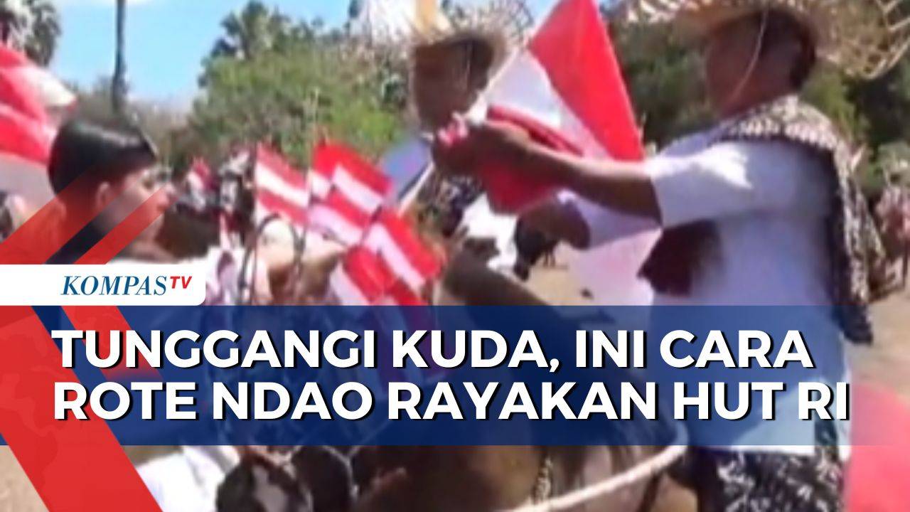 Lestarikan Tradisi Kuda Hus, Warga Rote Ndao NTT Rayakan HUT RI dengan Atraksi Berkuda! - Kompas ...