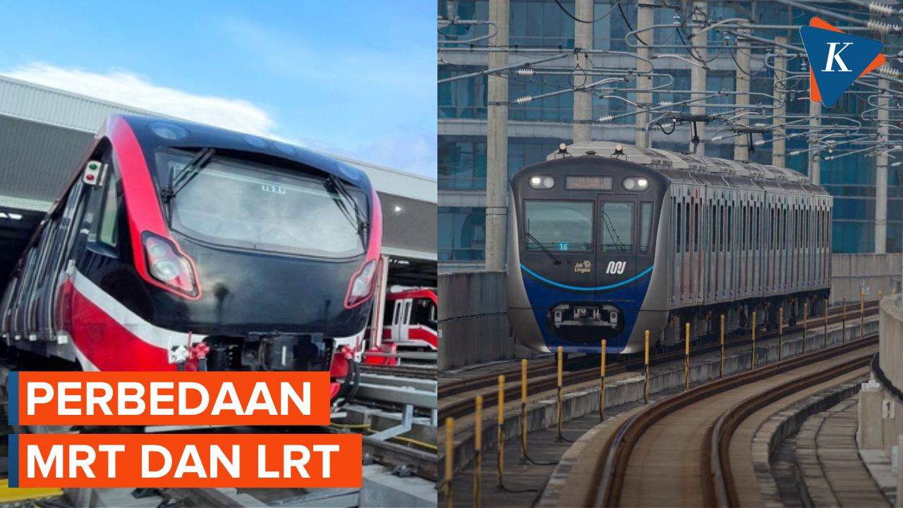 MRT dan LRT, Bedanya Apa Sih? - Kompascom | Vidio