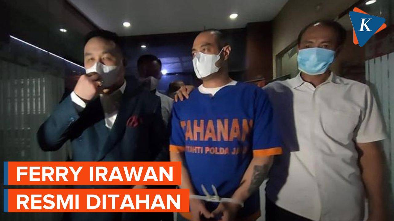 Ferry Irawan Resmi Ditahan atas Dugaan KDRT terhadap Venna Melinda - Kompascom | Vidio