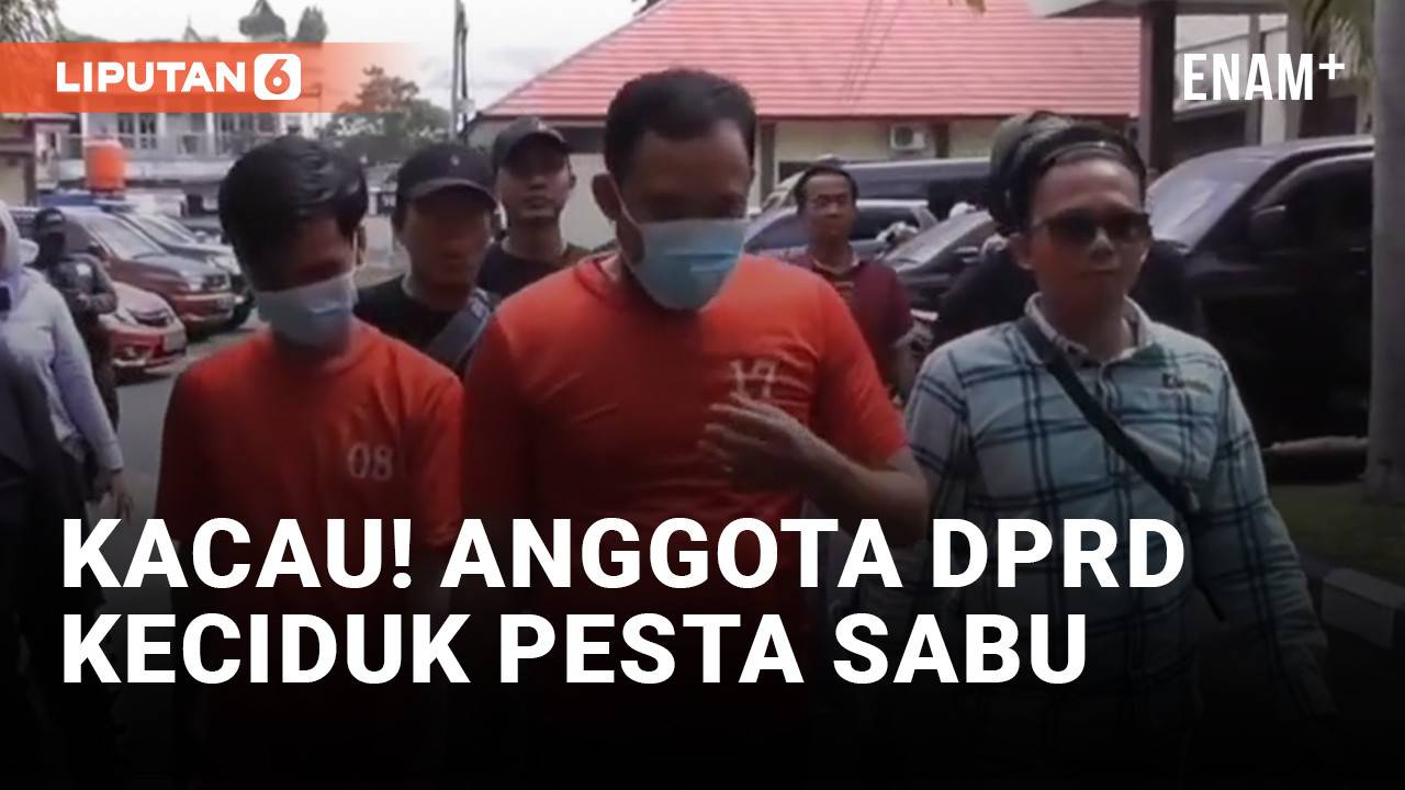 Anggota DPRD Musi Rawas Ditangkap Polisi saat Berpesta Sabu - Liputan6.com | Vidio
