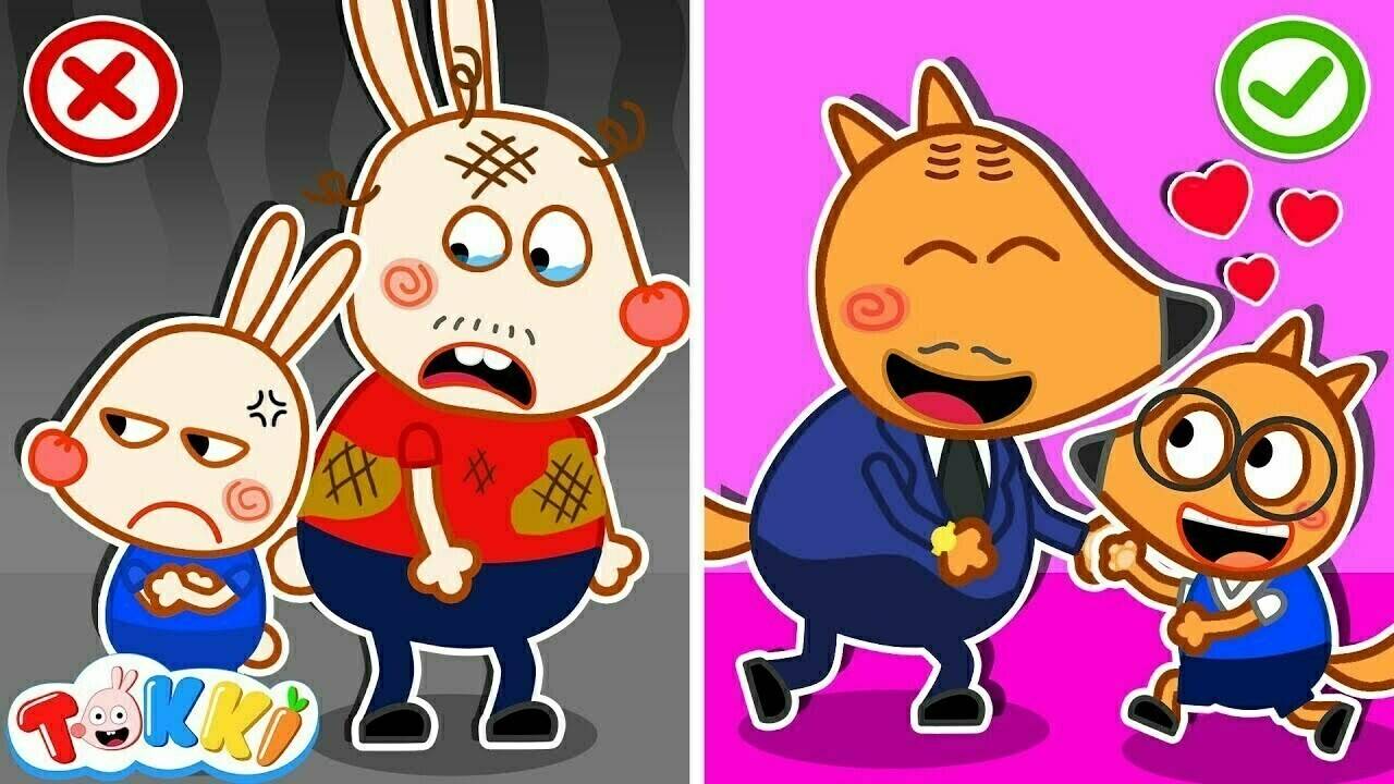 Tokki Channel - Seri Bermain - Papa Anda vs Papa Saya - Tokki, Siapa ...